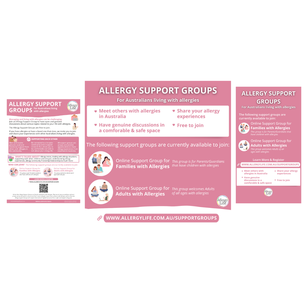 (Share) ALLERGY SUPPORT GROUPS – Allergy Life Australia